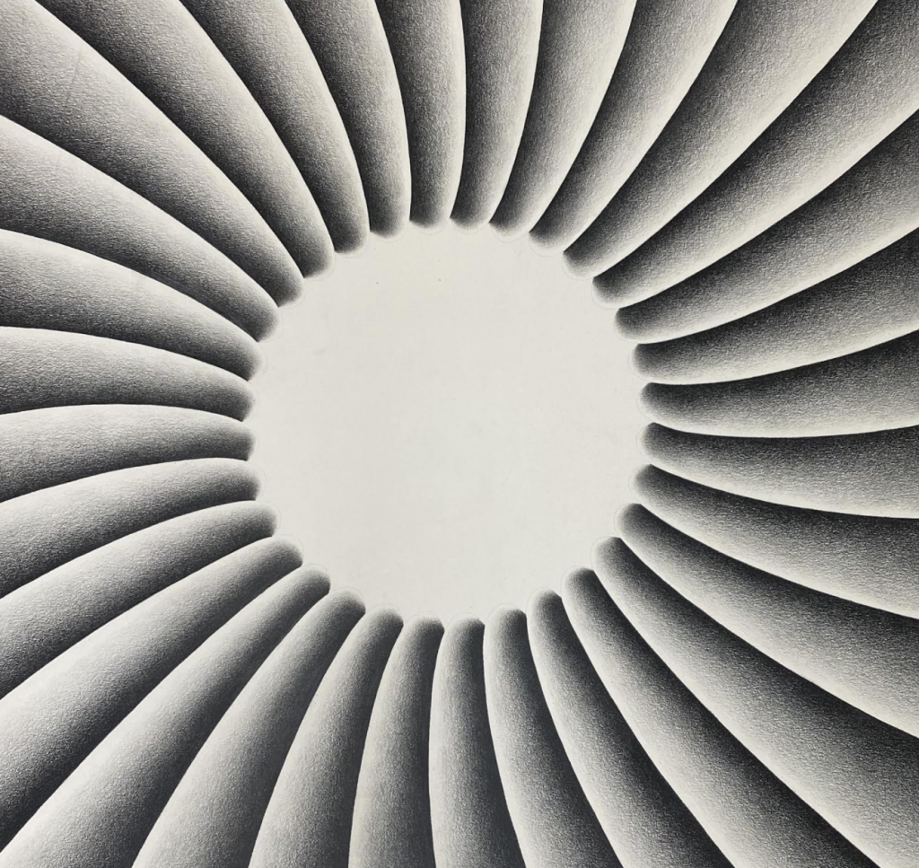 Judy Chicago - Through the Flower Drawing - Turner Carroll Gallery