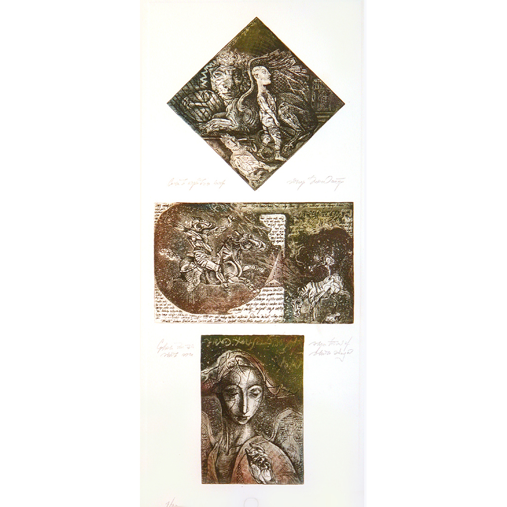 Traian Filip - The Angel, the Devil and the Lion - Turner Carroll Gallery