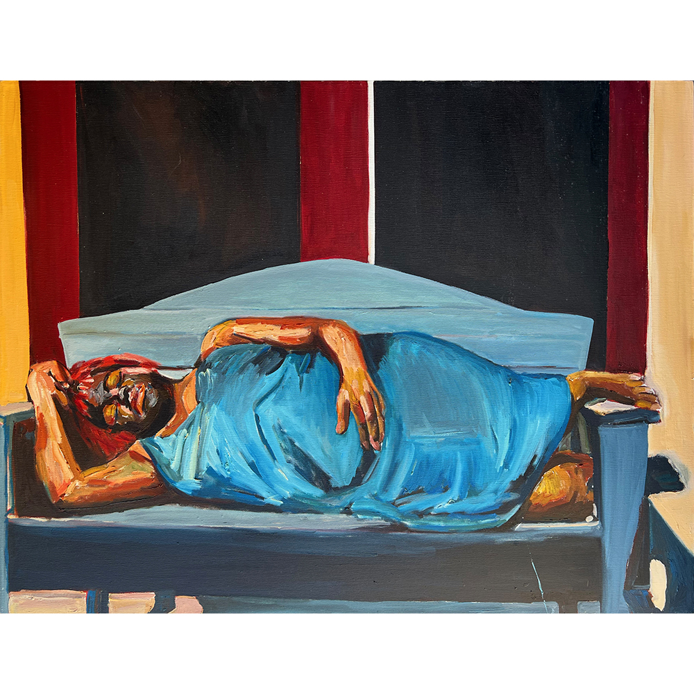 Beverly McIver - Radcliffe Girl - Turner Carroll Gallery