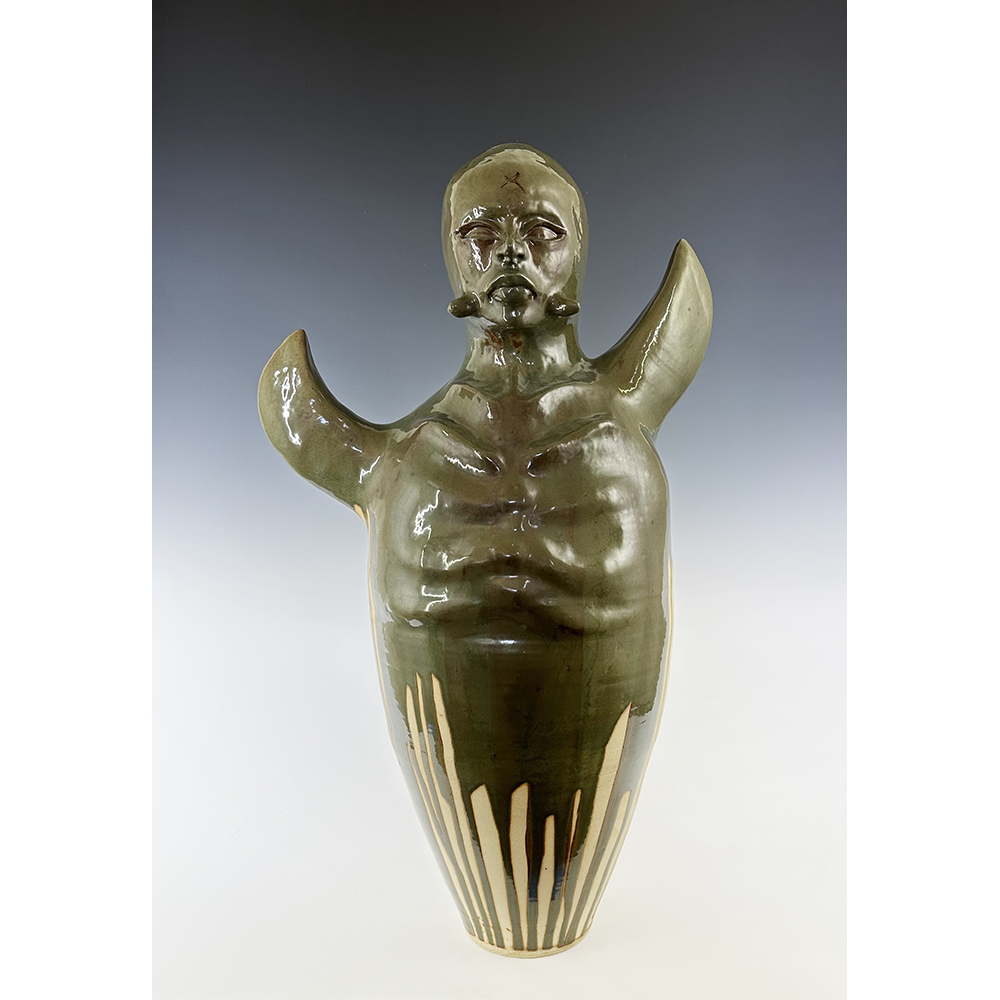 Virgil Ortiz - Watchman/Tseka - Turner Carroll Gallery