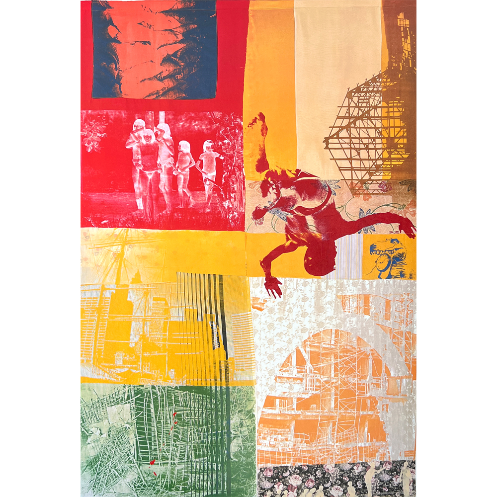 Robert Rauschenberg - Clan Destiny - Turner Carroll Gallery