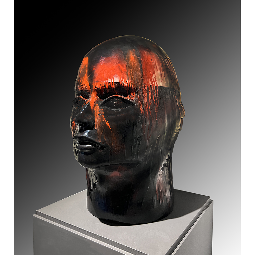 Virgil Ortiz - Shu-Tah (snow geese) - Turner Carroll Gallery